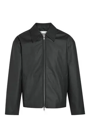 WON HUNDRED Won Hundred Sebastian Cotton-Blend Jacket With Zip-Up Closure And Drop Shoulders