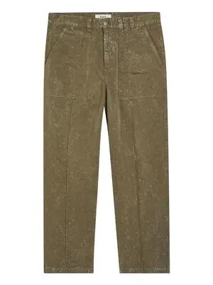 FORET FORÉT Straight-Leg Cotton Trousers
