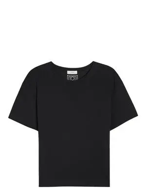 TOTEME Cotton T-shirt - Black
