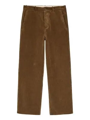 JIL SANDER Wide-leg Corduroy Trousers - Brown