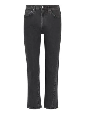 TOTEME Twisted Straight-leg Jeans - Grey
