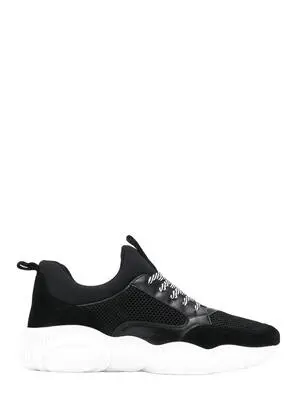 Moschino Teddy Run Low-top Sneakers - Black
