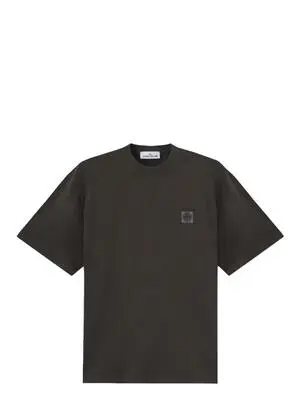Stone Island Logo-patch T-shirt - Black