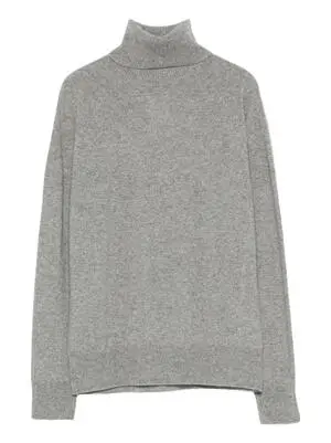 Emporio Armani Turtleneck Cashmere Sweater - Gray