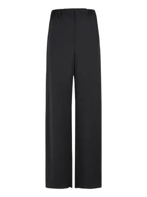 Max Mara Wide Leg Trousers - Black