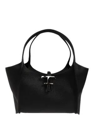 TOD'S Double-handled Handbag With Metal Fittings - Black