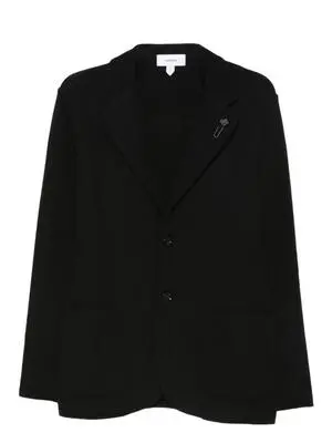 LARDINI Patch-pockets Wool Blazer