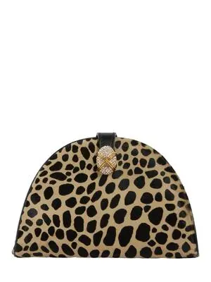 GIUSEPPE ZANOTTI Ophelia Savage Clutch - Natural
