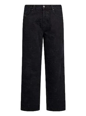 DIESEL® Cotton Denim Jeans - Black