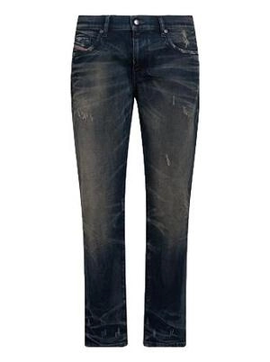 DIESEL® Skinny Fit Distressed Jeans - Blue