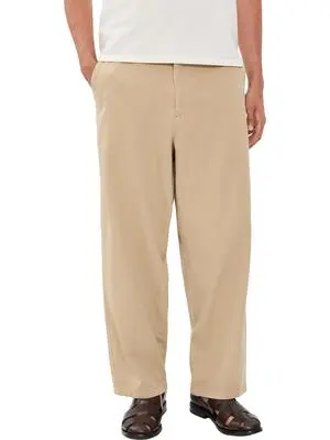 CORRIDOR Wide Twill Pants - Tan