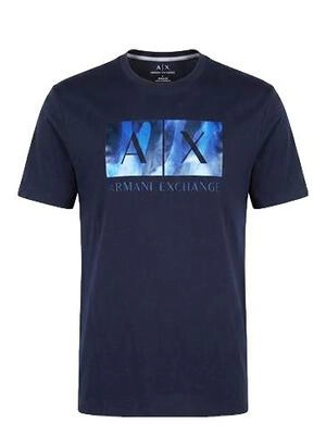 Armani Exchange T-shirt Size Cotton - Blue