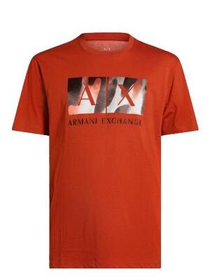 Armani Exchange T-shirt Khaki Size Cotton - Red