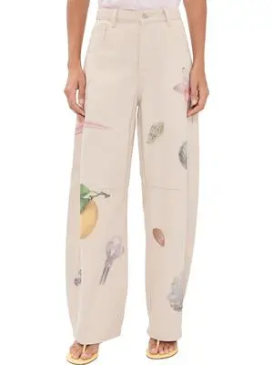 MUSE ASSEMBLY Bay Jeans - Ecru