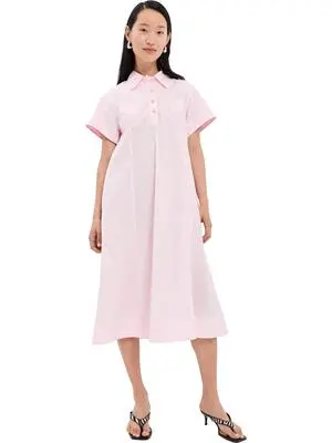 3.1 Phillip Lim Trapeze Midi Shirt Dress - Blush