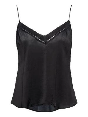 Poupette St Barth Viscose Camisole - Black