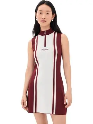 MALBON Fernanda Dress - Raspberry Truffle/whisper Wh