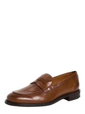 Allen Edmonds Como Leather Loafers - Chili