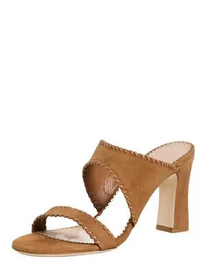 Cinq À Sept Kora Suede Sandals - Toffee