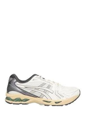 Asics Low-top Lace-up Sneakers With Two-tone Detailing - White