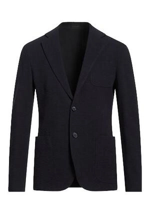Giorgio Armani Blazer Size Virgin Wool, Cashmere, Elastane - Midnight Blue