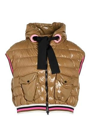 Herno Vest Polyamide - Camel