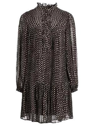 Antik Batik Viscose Mini Dress - Black