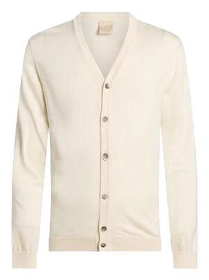 H953 Cardigan Size Cotton - Cream