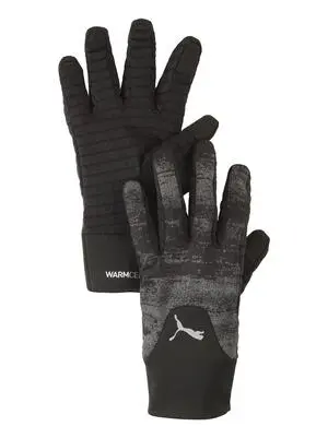 PUMA Everyday Running Warmcell Heat Insulation Running Gloves - Black