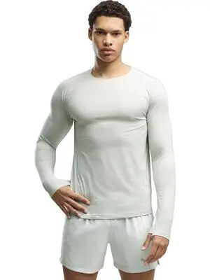 PUMA Cloudspun Ultra Soft Long Sleeve Running Top - Green