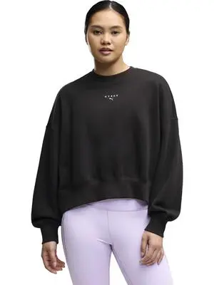 PUMA X Hyrox Heavyweight Crewneck Sweatshirt - Black