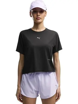 PUMA PUMA Brightstride Cloudspun Ultra Soft Running T-Shirt Black