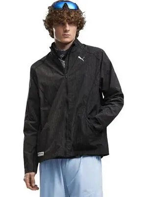 PUMA Puma Brightstride Windcell Running Jacket Black
