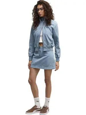 PUMA Archive Washed Twill Skirt - Blue