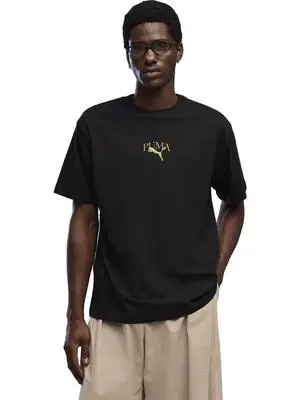 PUMA Graphics Stadium Relaxed T-shirt - Black