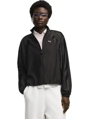 PUMA Lace Pack T7 Relaxed Track Jacket - Black