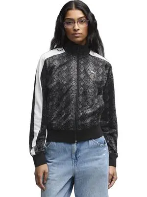 PUMA T7 Snake Pack Short Track Jacket - Black