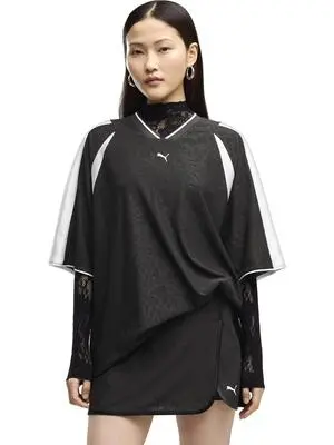 PUMA Lace Pack Oversized Jersey - Black