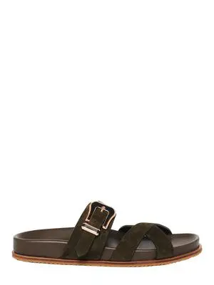 Gabriela Hearst Circe Flat - Olive