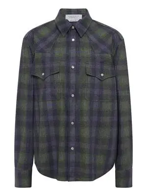 Gabriela Hearst Dixon Wool-cashmere Western Shirt - Plaid