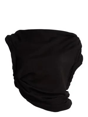 Christopher Esber Christopher Esber Rolled Up Cotton-Blend T-Shirt Black