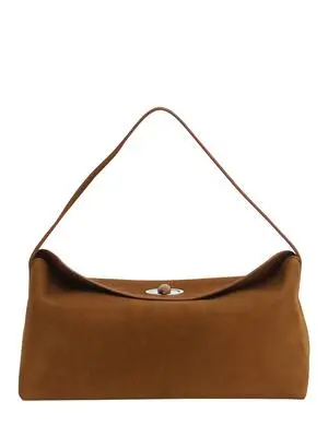 Christopher Esber Doba Quartz Turnlock Shoulder Bag - Brown
