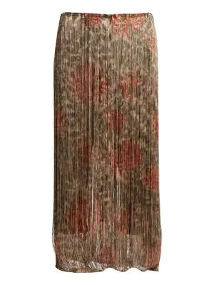 Christopher Esber Warped Wallpaper Printed Tassel Maxi Skirt - Print