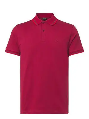 Gucci Cotton-blend Piqu� Polo Shirt - Red