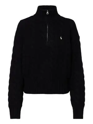 Polo Ralph Lauren Cable-knit Sweater - Black