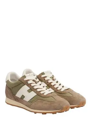 Hogan Athletic Suede Sneakers - Brown