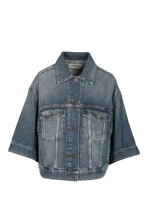 MAX MARA Weekend Max Mara Cotton Half-Sleeved Jacket