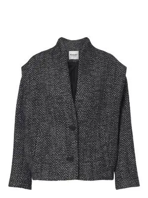 MARANT ETOILE Tweed Jacket - Black