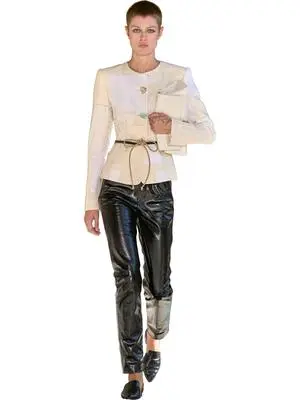 Gabriela Hearst Midas Clutch Ivory