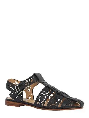 Gabriela Hearst Lynn Lace Sandal - Light Blue